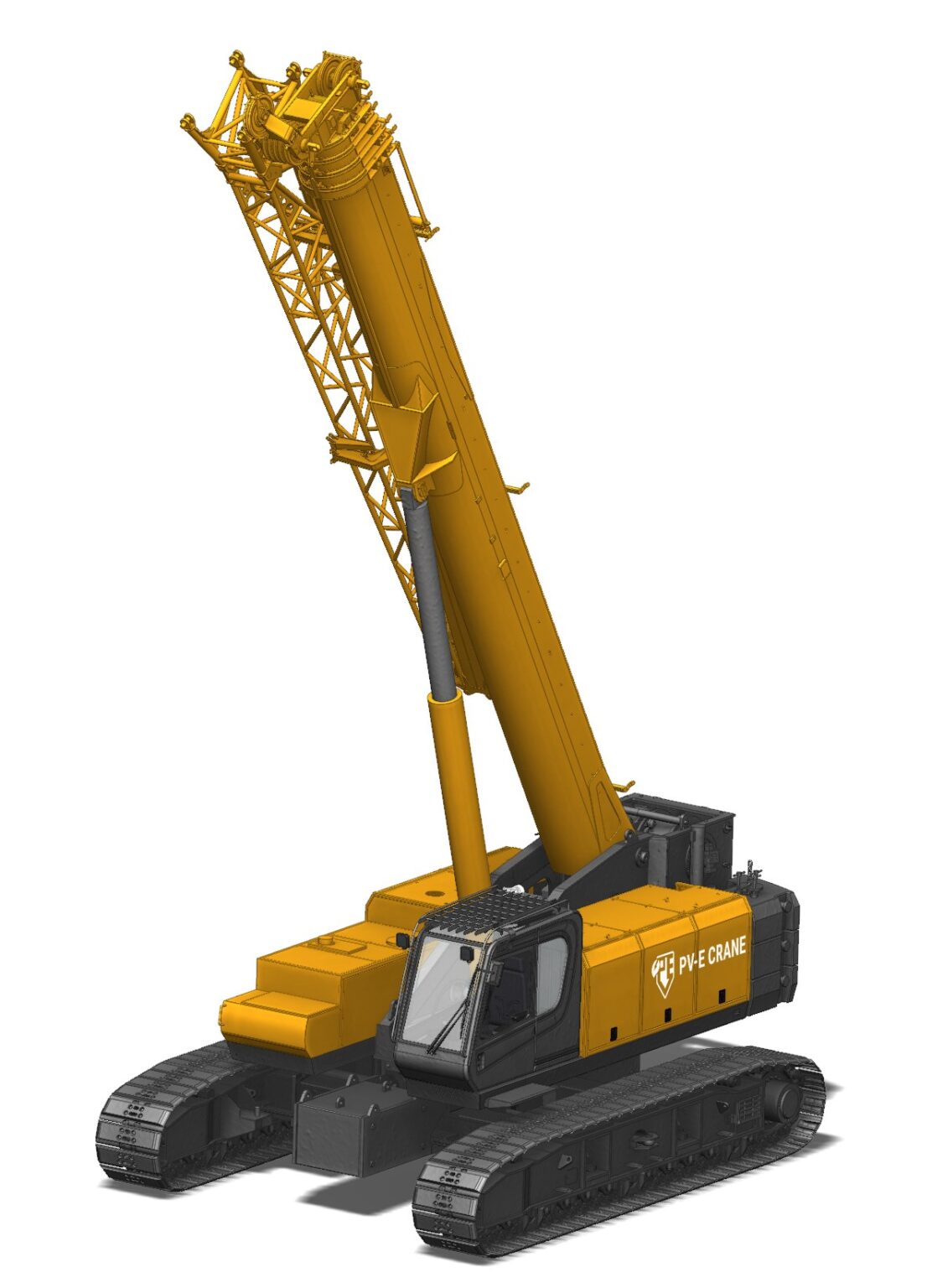 PV-E Crane - The new standard innovative crawler cranes